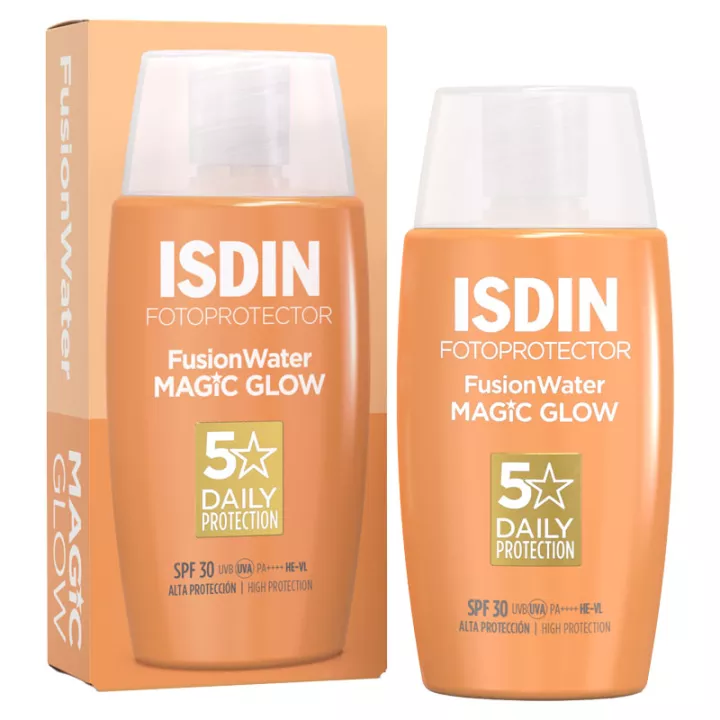 Isdin Foto Fusion Water Magic Glow SPF50+ 50 ml on sale in pharmacies