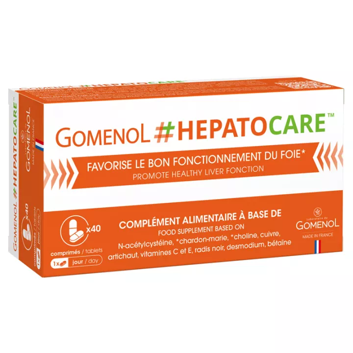C.C.D Gomenol Hepatocae tablets available in pharmacies