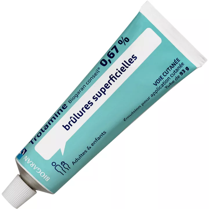 Trolamine Biogaran crème brûlures 93 g en vente en pharmacie en ligne