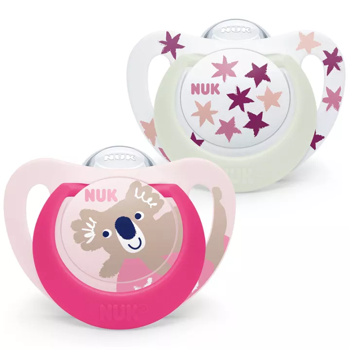 Nuk Starlight Sucette Silic 18-36 Mois en vente en pharmacie