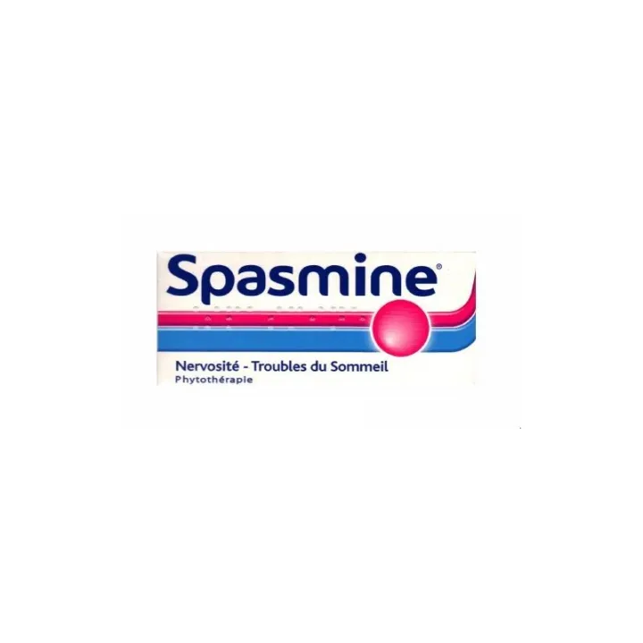 Spasmine 60 Comprimés - traitement nervosité et troubles du sommeil