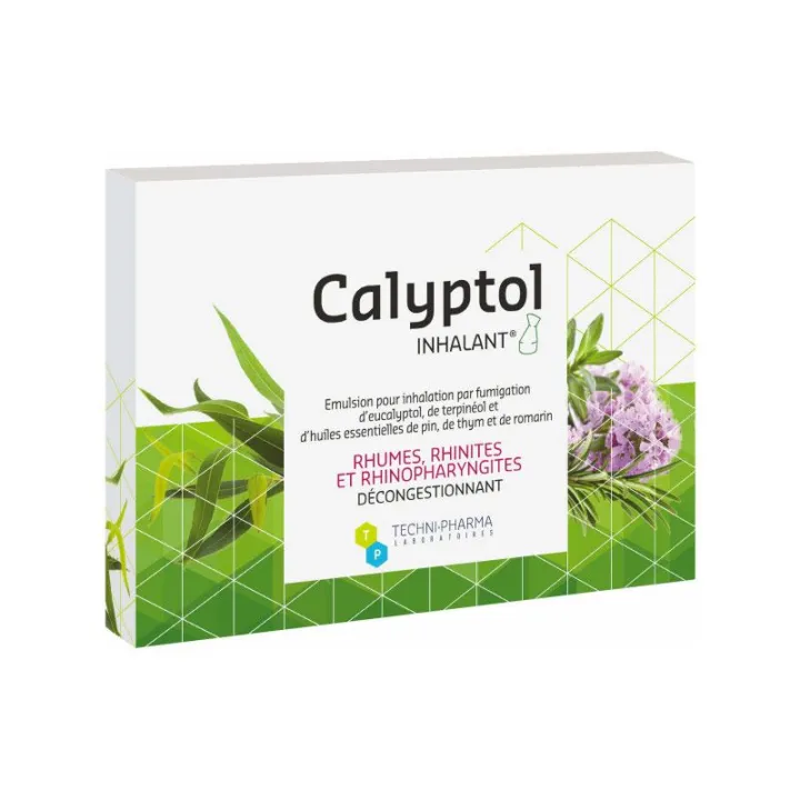 Calyptol Inhalant 10 ampoule de 5 ml en pharmacie en ligne