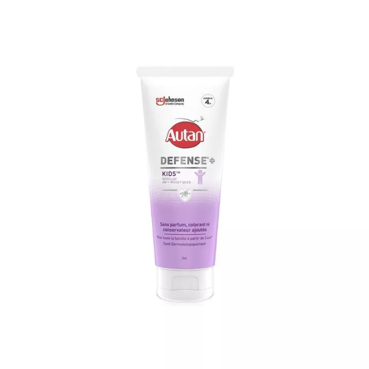 Autan Défense Kids insect repellent gel on sale in pharmacies